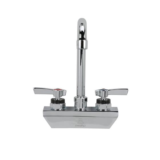 Encore 4" OC Wall Mount Faucet Ceramic Valves with 3-1/2" Rigid ...